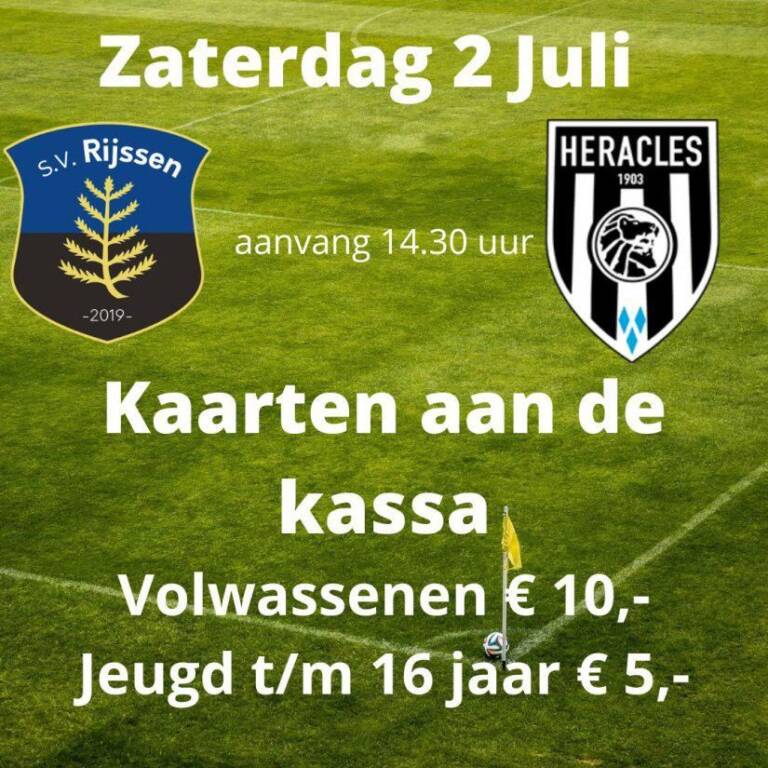 SV Rijssen - Heracles • RijssensNieuws.nl